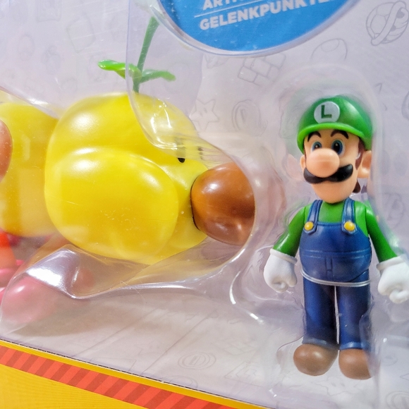 Nintendo | Toys | Jakks Pacific Super Mario Wiggler Luigi Set Target ...